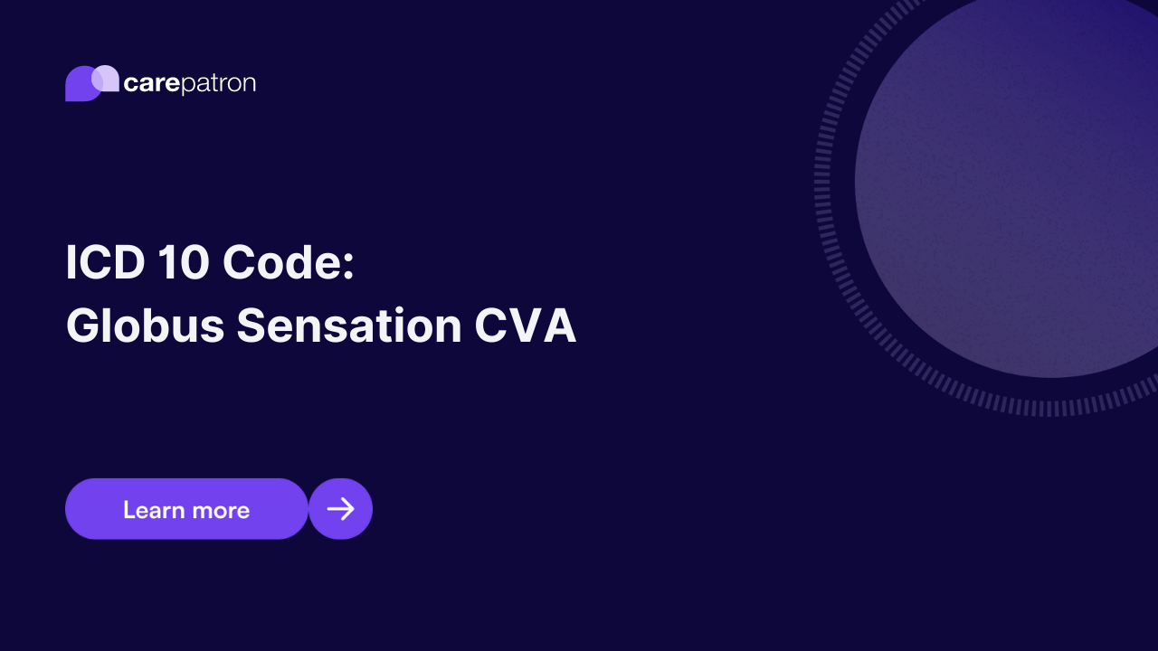 Globus Sensation CVA ICD-10-CM Codes | 2023